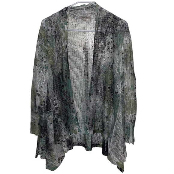 Jess & Jane | Tops | Jess Jane Boucle Mesh Open Cardigan | Poshmark